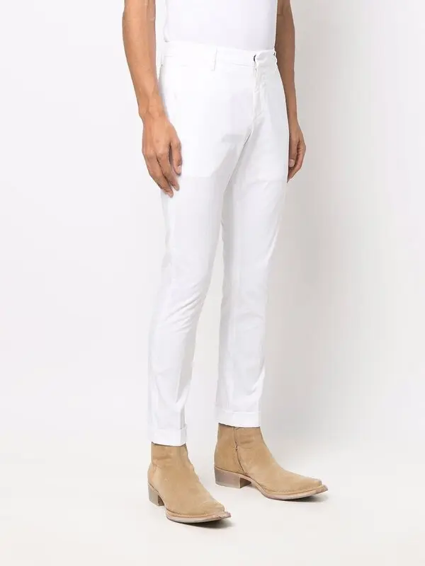 DONDUP Slim-cut Chinos - White