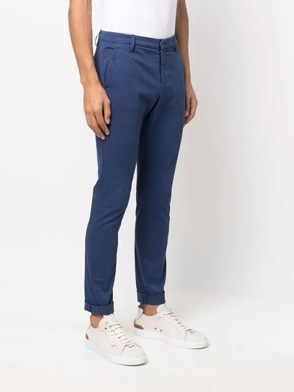 DONDUP Slim-cut Chinos - Blue