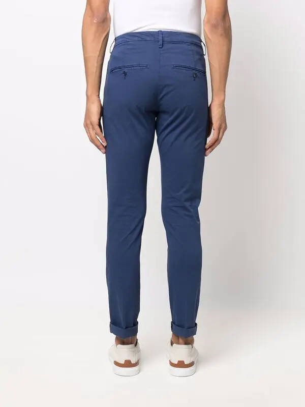 DONDUP Slim-cut Chinos - Blue