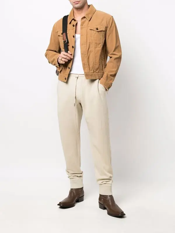 TOM FORD Vintage-dyed Track Pants