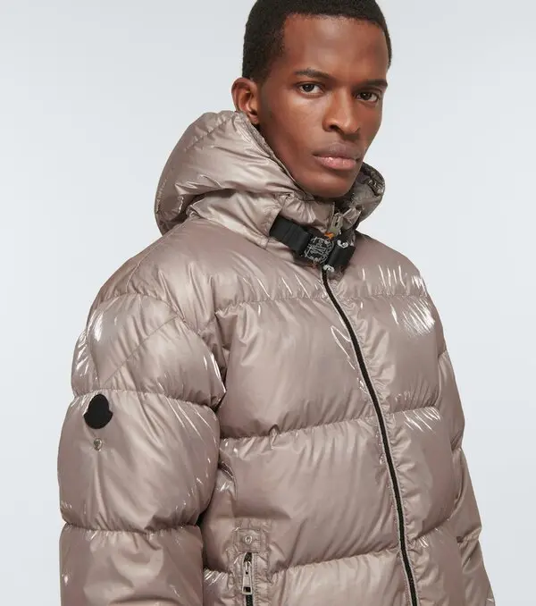 MONCLER × ALYX Almondy down jacket Moncler 6 1017 Alyx 9sm Almondy Down Jacket - Grey | Editorialist