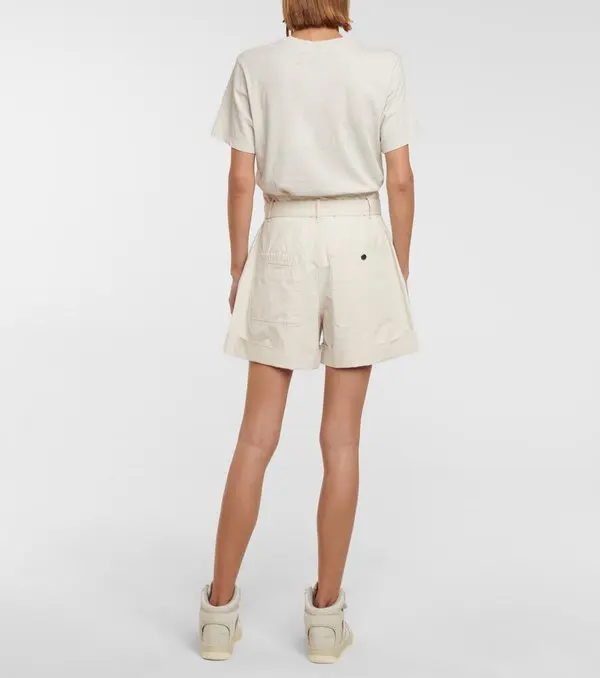 MARANT ETOILE Roscoe Cotton Bermuda Shorts