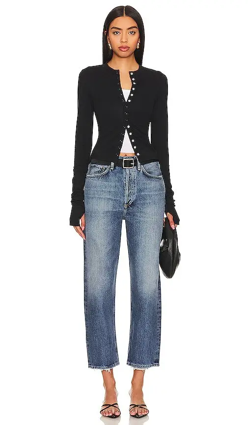 AGOLDE 90's Crop In Denim-light