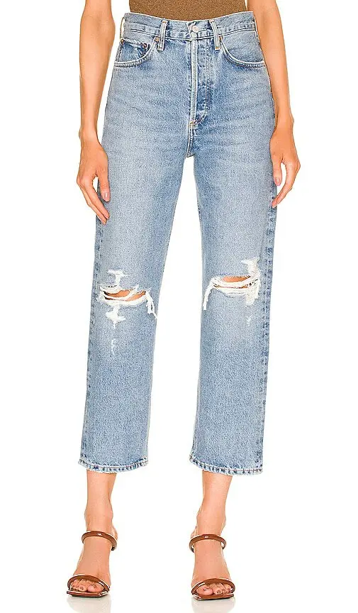 AGOLDE 90's Cropped Jeans - Suspend