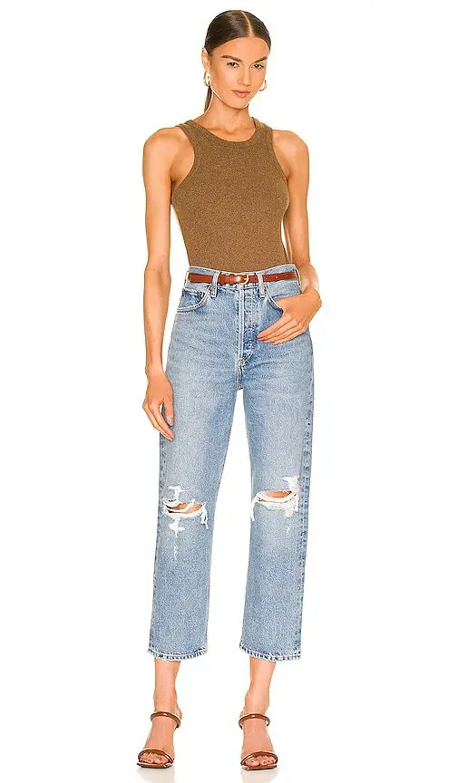 AGOLDE 90's Cropped Jeans - Suspend