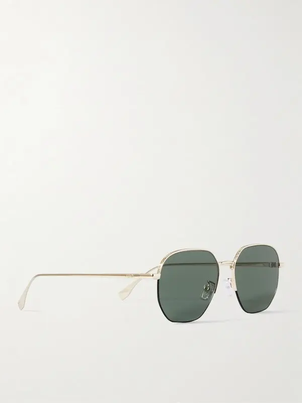 Fendi Tone Round-frame Sunglasses