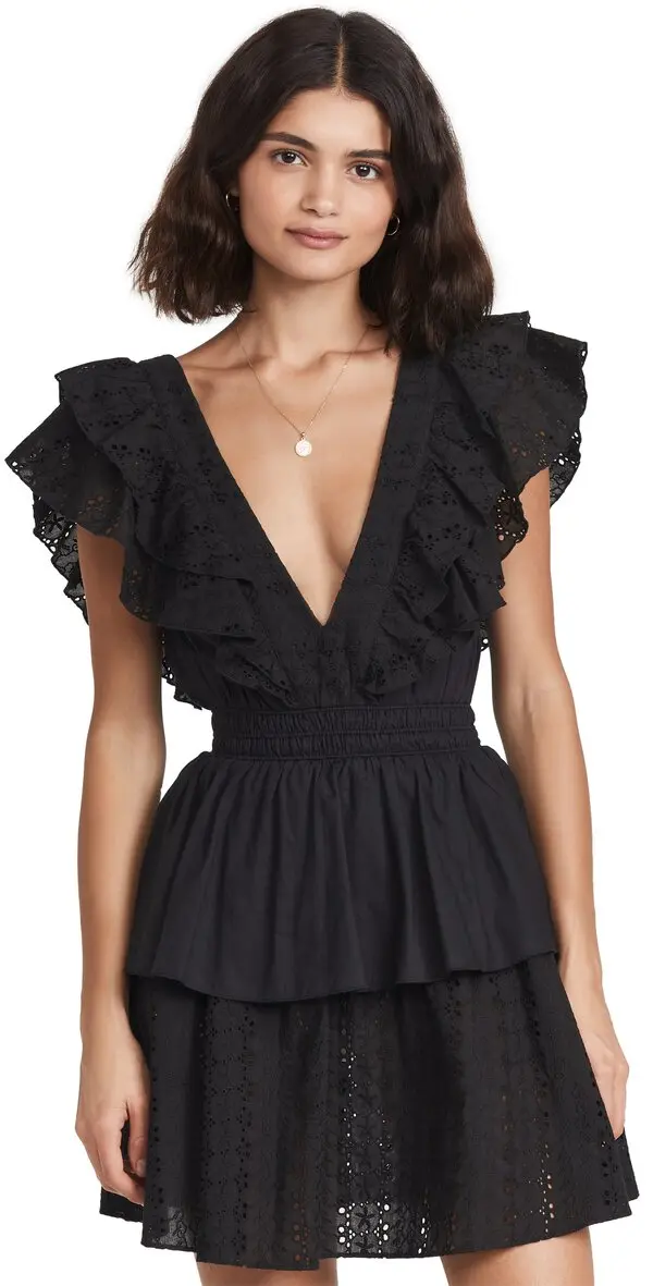 Playa Lucila Ruffle Mini Dress
