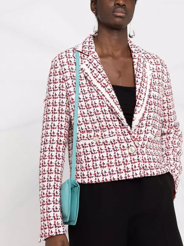 FERRAGAMO Patterned Boxy Jacket