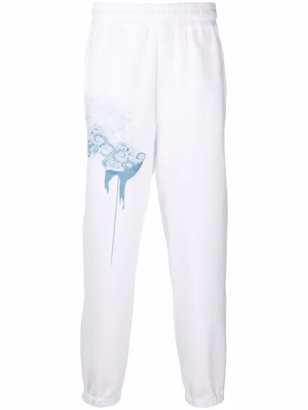 TTSWTRS Abstract-print Cotton Track Trousers