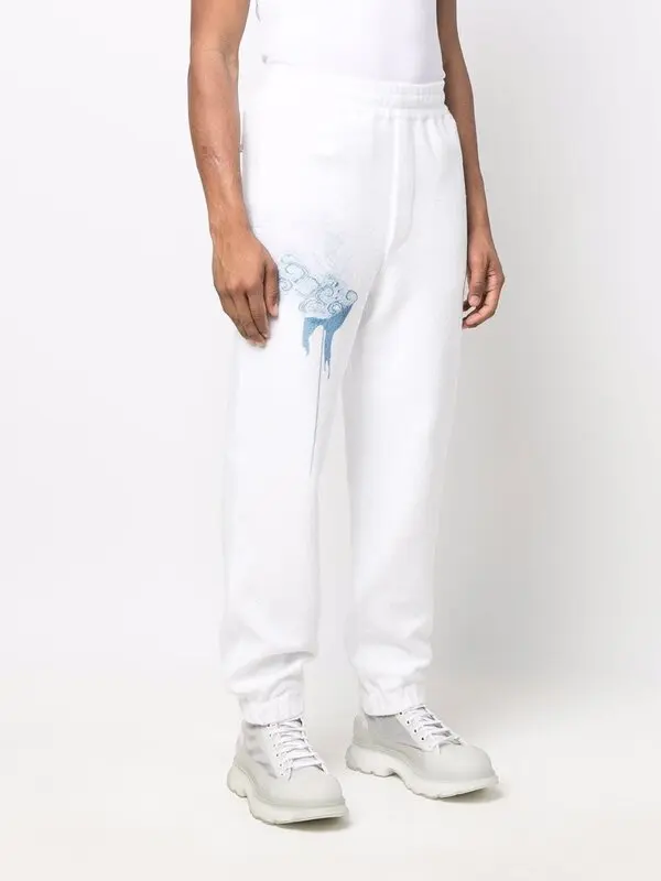 TTSWTRS Abstract-print Cotton Track Trousers