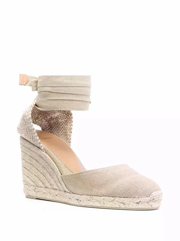 CastaÑer Tie-detail Espadrilles - Neutrals