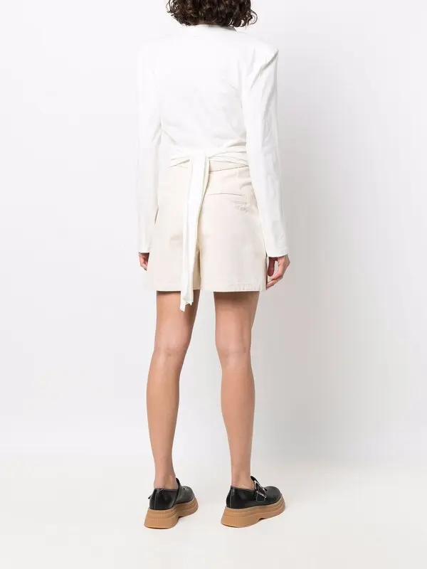 Philosophy Di Lorenzo Serafini Cotton News Print Wrap T-shirt