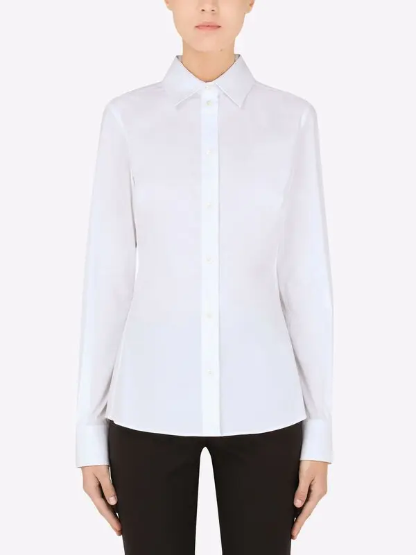 Dolce & Gabbana Button-up Poplin Shirt