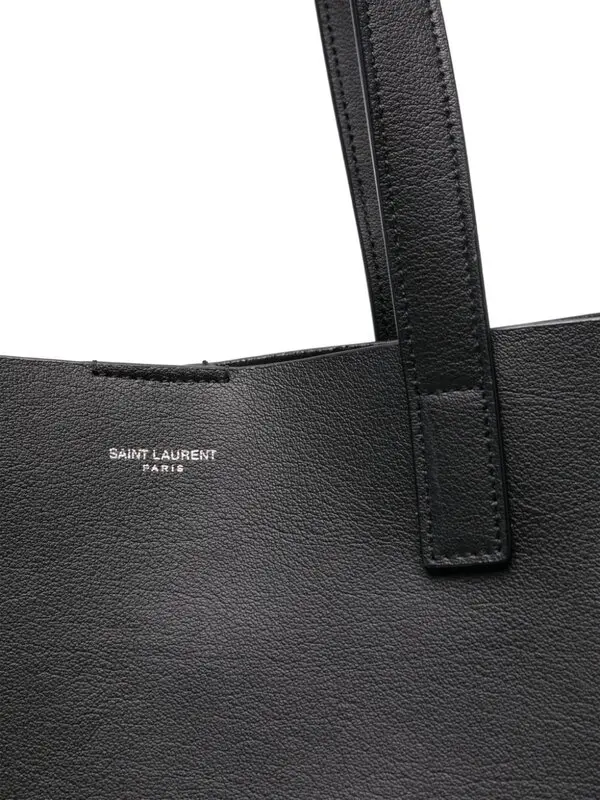 Saint Laurent Bold Leather Tote Bag