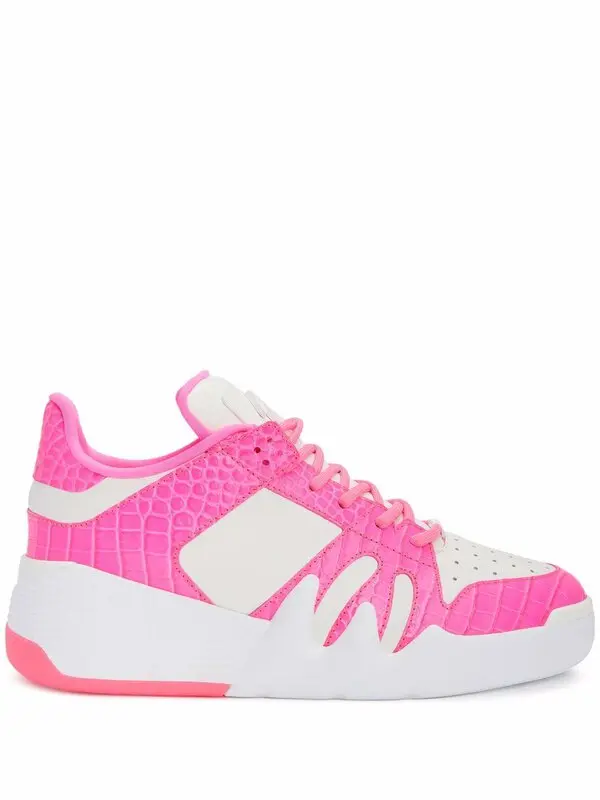 GIUSEPPE ZANOTTI Talon Mid-top Sneakers - White