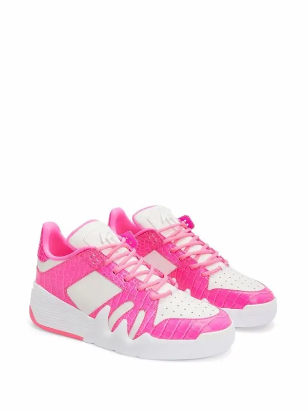 GIUSEPPE ZANOTTI Talon Mid-top Sneakers - White