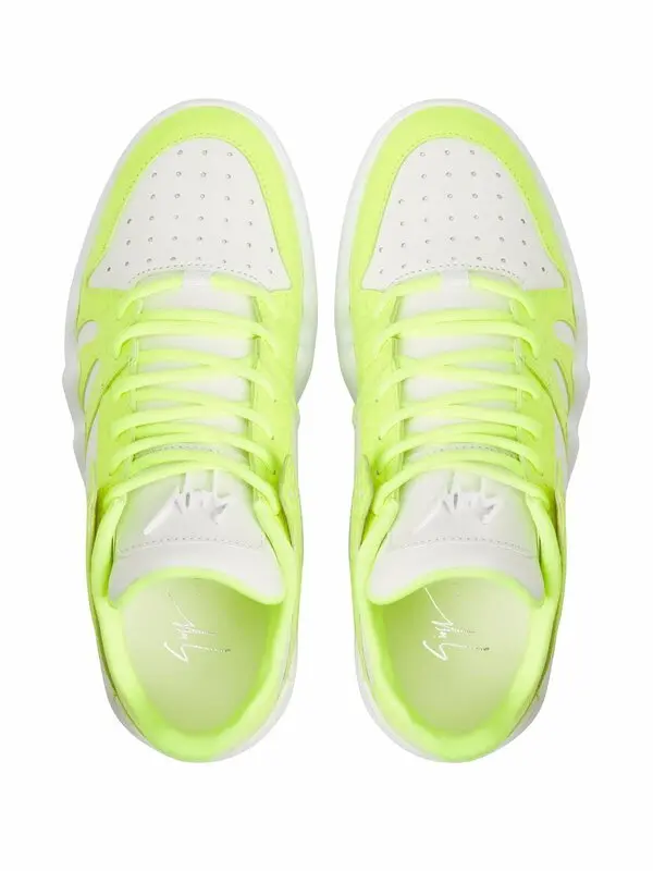 GIUSEPPE ZANOTTI Talon Leather Sneakers