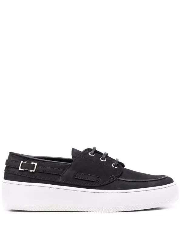 SERGIO ROSSI Platform Low-top Sneakers - Black