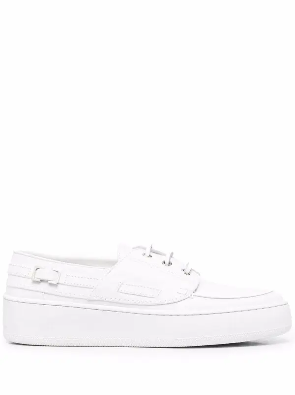 SERGIO ROSSI Platform Low-top Sneakers - White