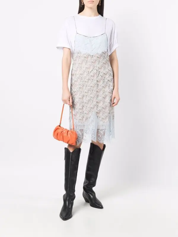 Dsquared2 Floral-print Silk Dress
