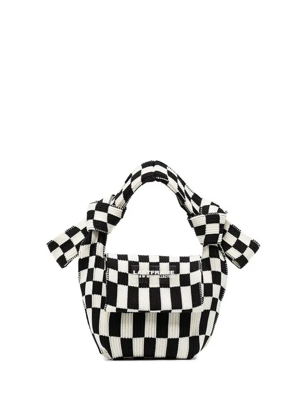 LASTFRAME Ichimatsu Checked Mini Bag