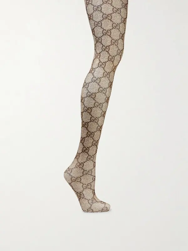 Gucci Jacquard-knit Tights