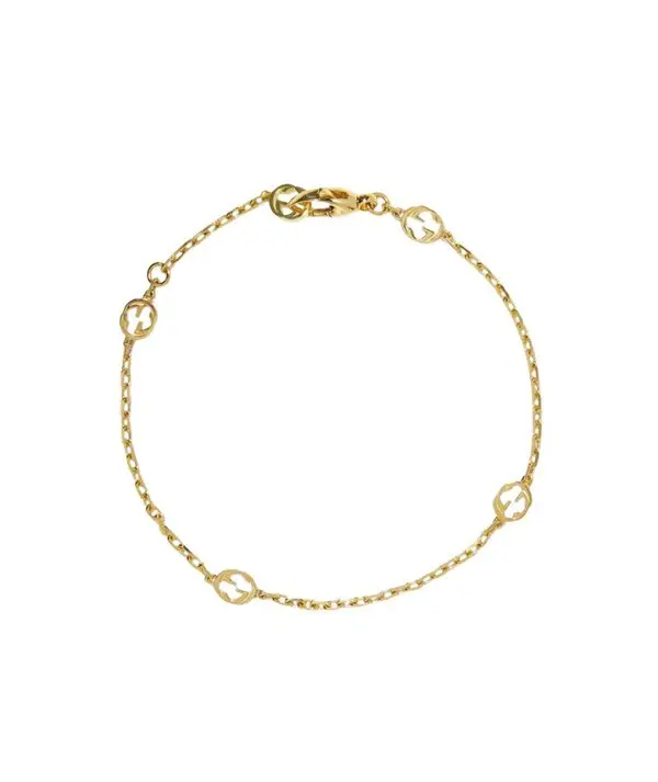Gucci 18-karat Gg Bracelet - Gold