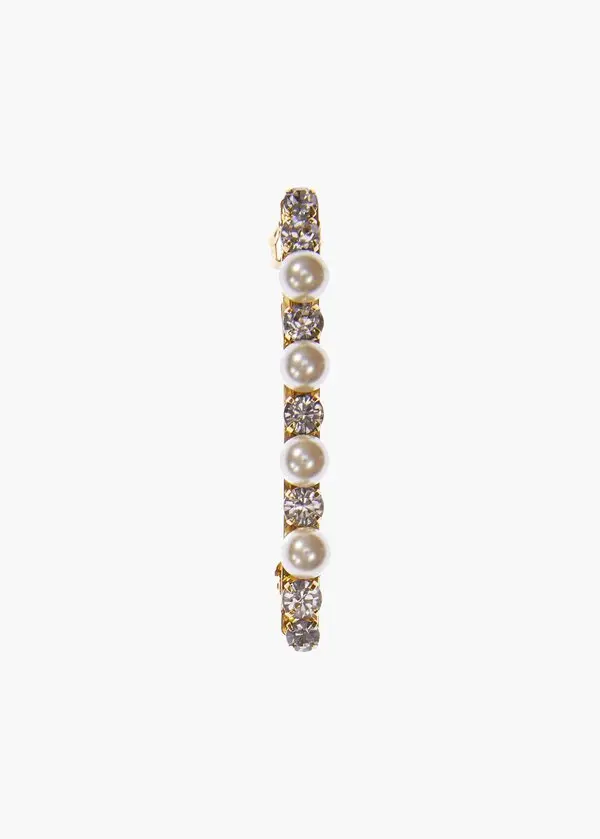 JENNIFER BEHR Gigi Barrette - Crystal Antique Gold