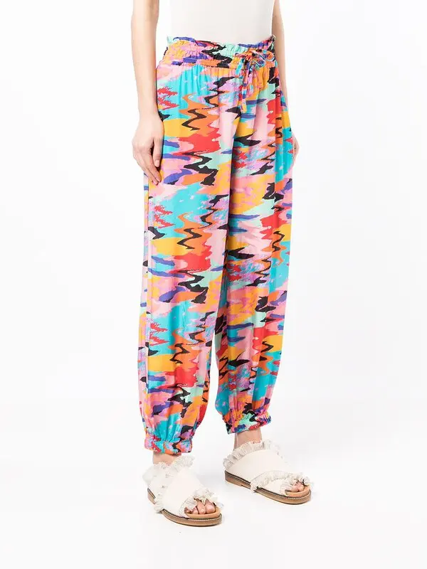 Solid & Striped Graphic-print Trousers