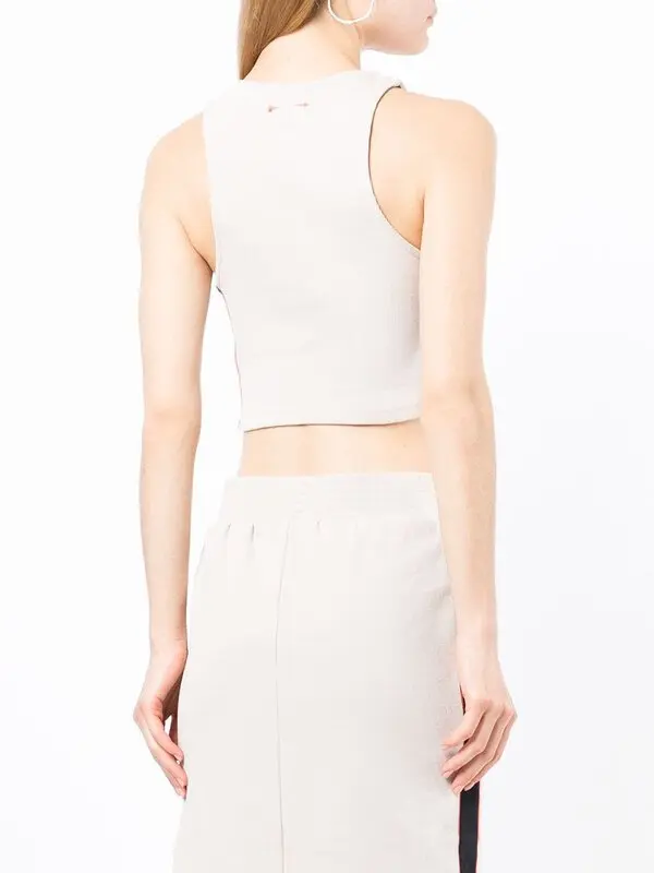 The Upside Ilarria Palm Cropped Top