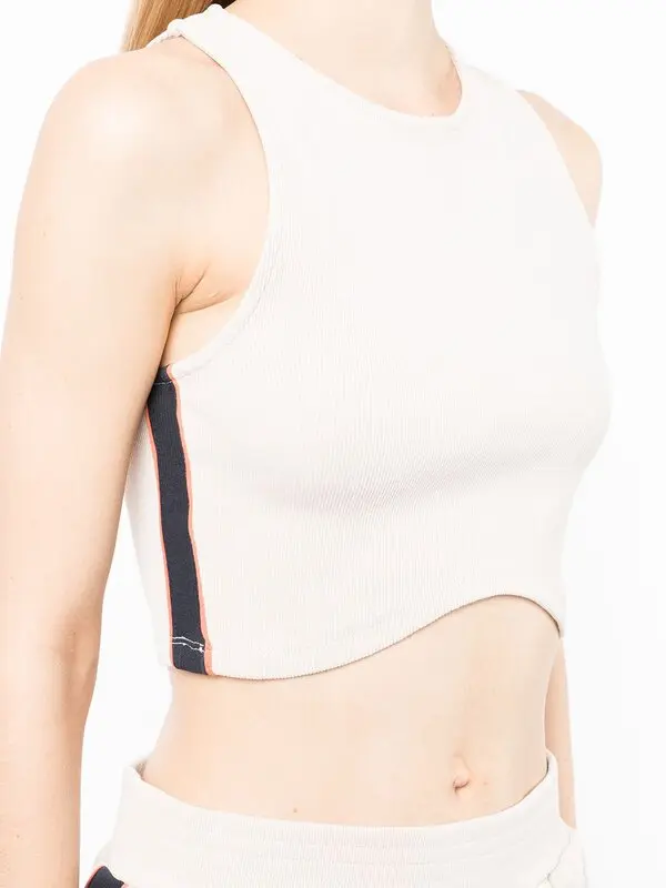 The Upside Ilarria Palm Cropped Top