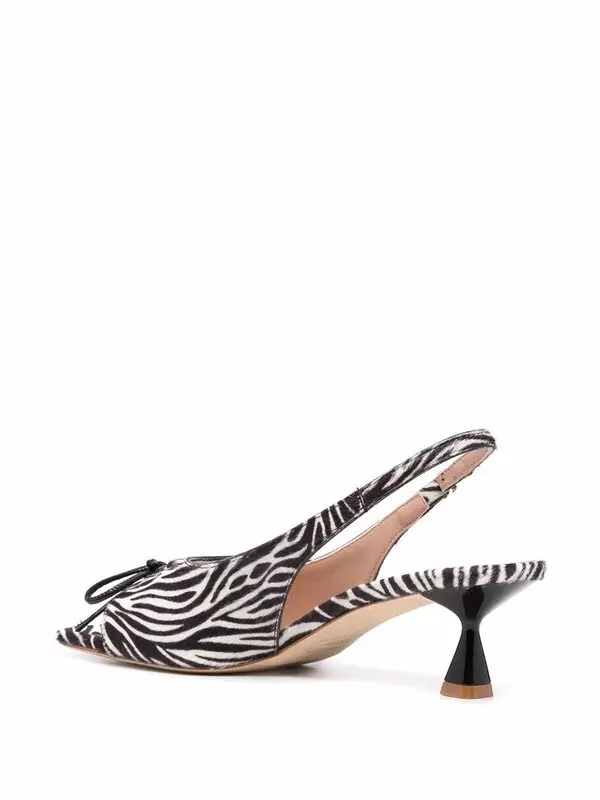 SCAROSSO Bella Zebra-print Pumps