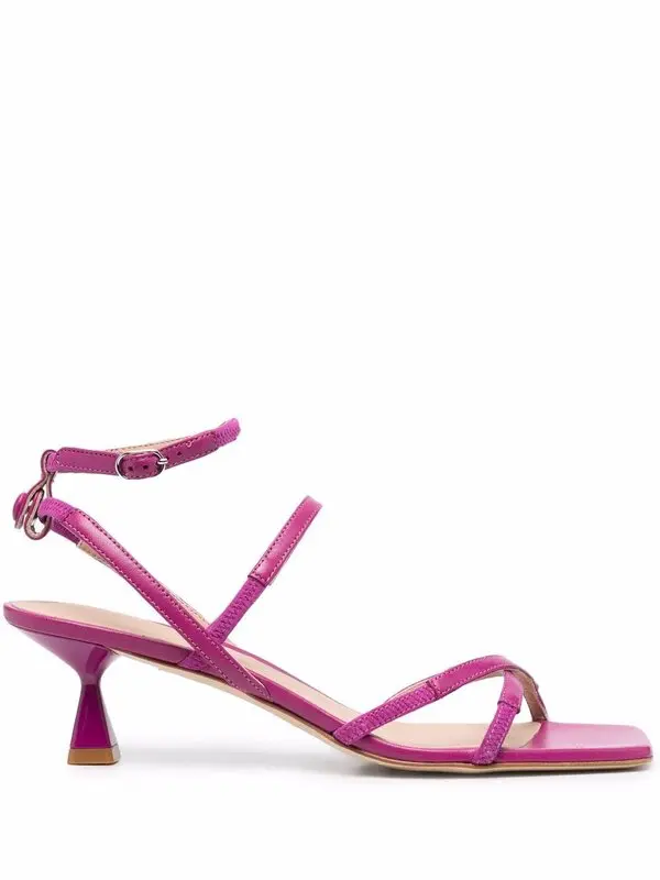 SCAROSSO Sally Leather Sandals