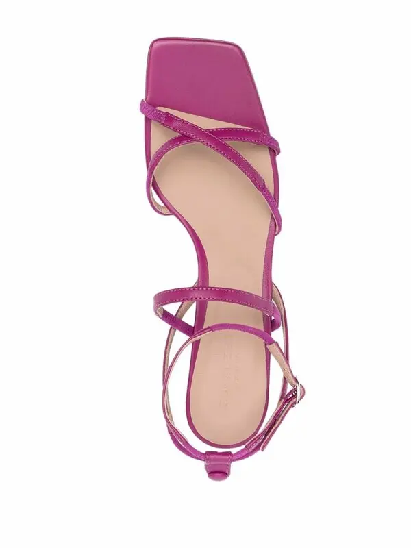 SCAROSSO Sally Leather Sandals