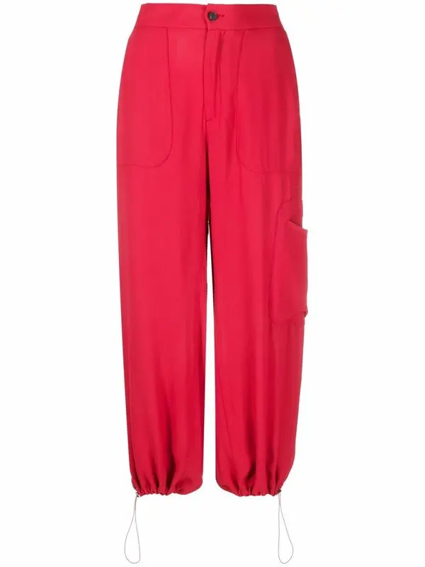 Fabiana Filippi Elasticated Cropped Trousers