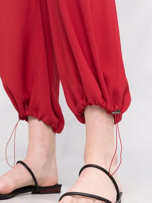 Fabiana Filippi Elasticated Cropped Trousers