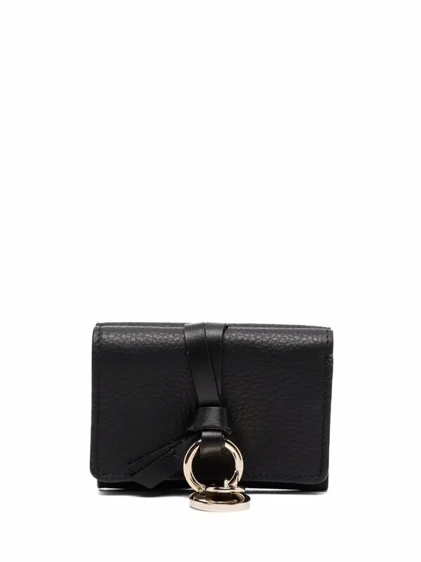 Chloé Tri-fold Mini Wallet - Black