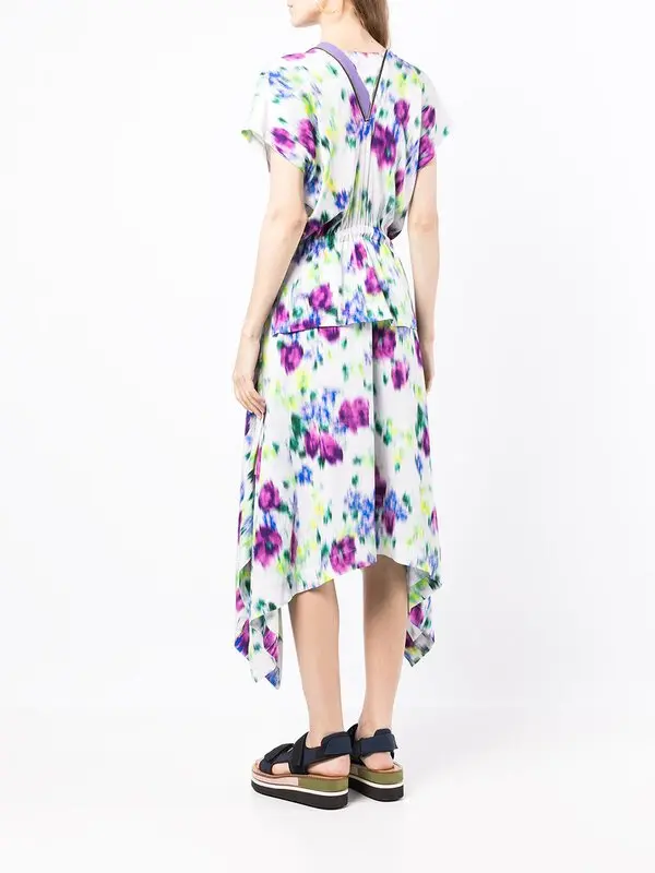 Kenzo Floral-print Midi Dress