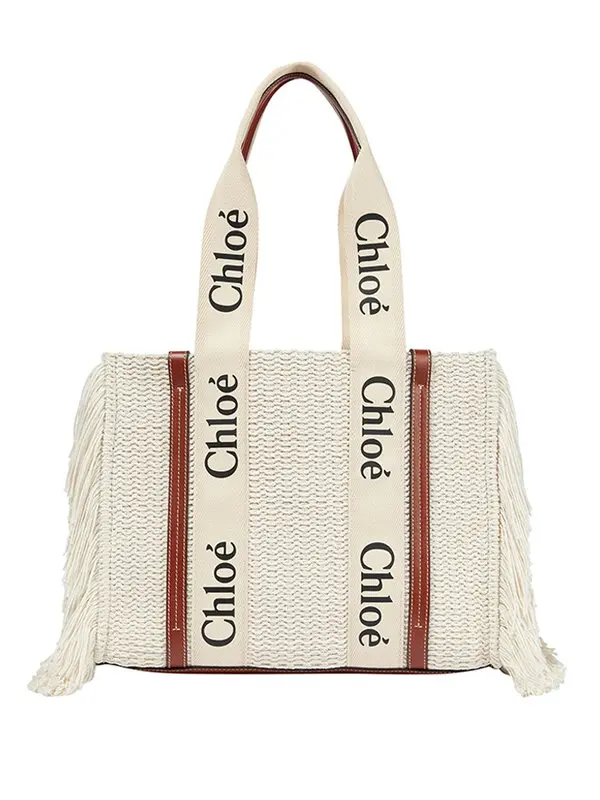 Chloé Woody Medium Cotton Tote