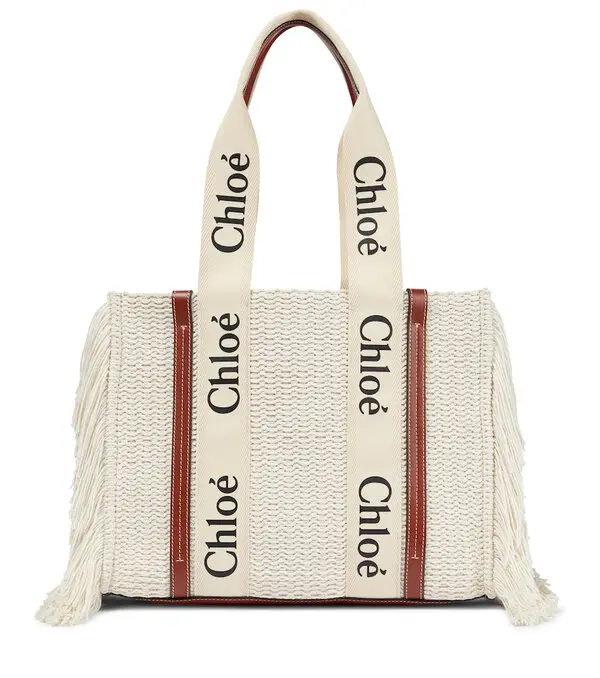 Chloé Woody Medium Cotton Tote