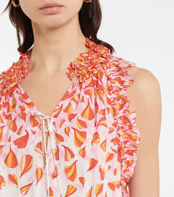 Poupette St Barth Triny Printed Minidress - Pink