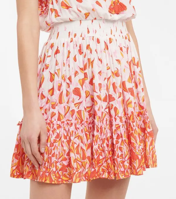 Poupette St Barth Triny Printed Mini Dress - Pink