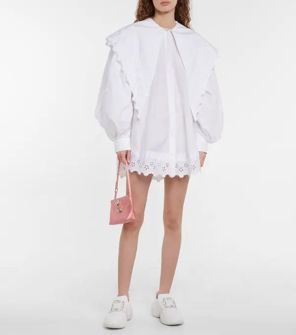 ROGER VIVIER Viv' Run Moonlight Sneakers - White