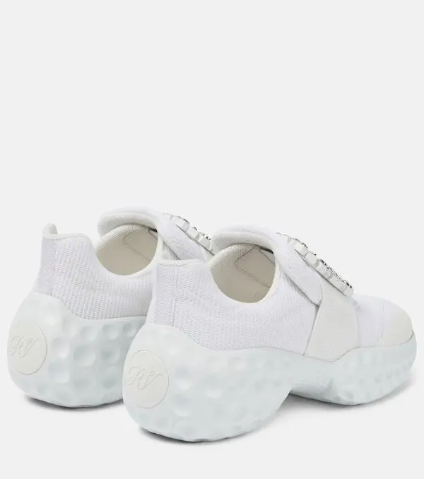 ROGER VIVIER Viv' Run Moonlight Sneakers - White