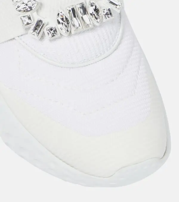 ROGER VIVIER Viv' Run Moonlight Sneakers - White