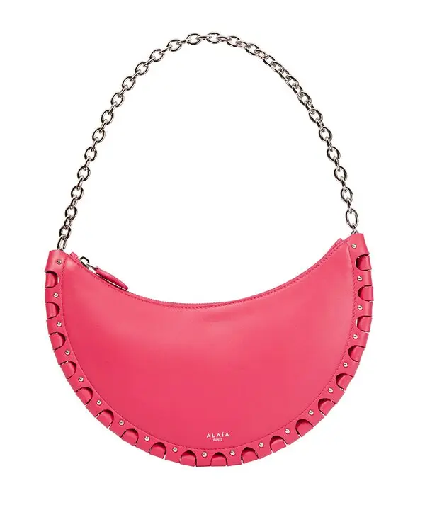 Alaïa Le Demi-lune Small Leather Shoulder Bag