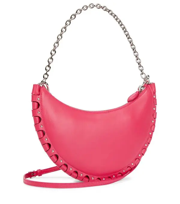 Alaïa Le Demi-lune Small Leather Shoulder Bag
