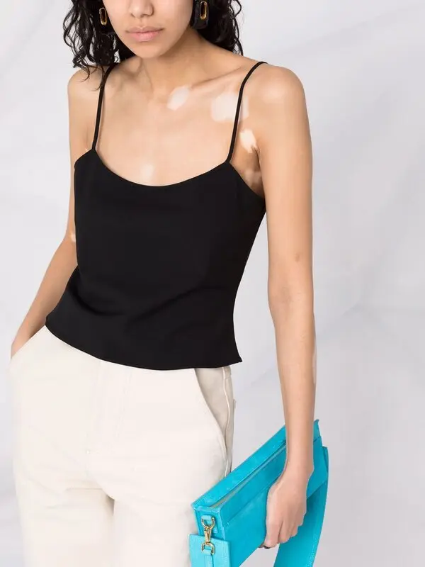 Jacquemus Scoop-neck Spaghetti-strap Top