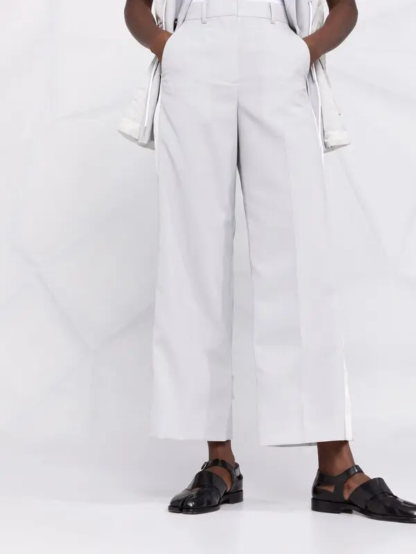 Sacai Side-stripe Straight-leg Trousers