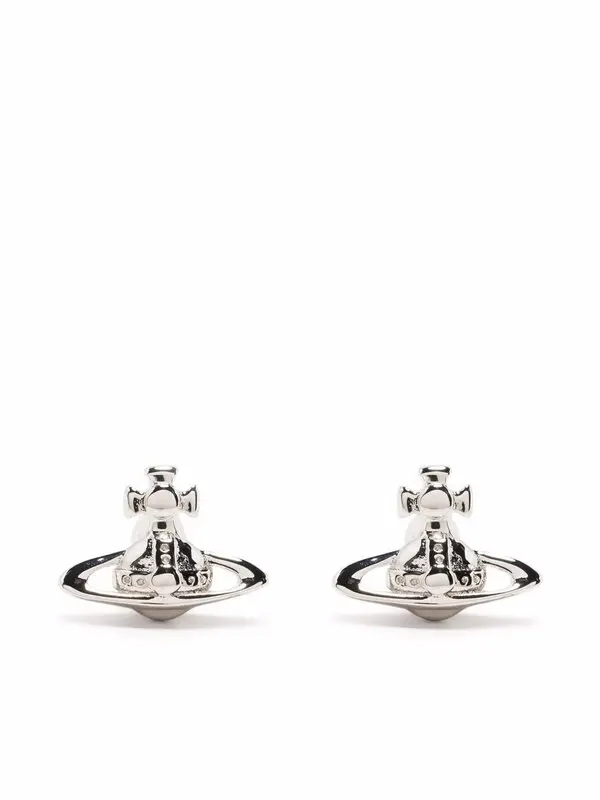 VIVIENNE WESTWOOD Lorelei Stud Earrings - Silver